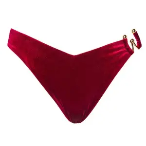 ENEZ SWIM Seylah Bottom Cheeky Velvet - Red