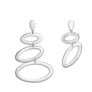 TOOLALLY Asymmetric Ellipses - Silver