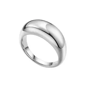MICKEY'S GIRL Slim Dome Waterproof Ring - Silver