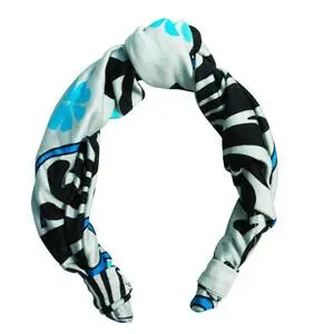 TRAMP IN DISGUISE Arethusa Knotted Headband - Grey