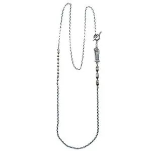 GEM KINGDOM Sterling Necklace Theresa - Silver