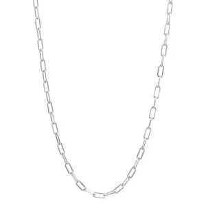 MURU Mini Paperclip Necklace - Silver
