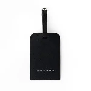 PACK'N TRAVEL Luggage Tag - Black