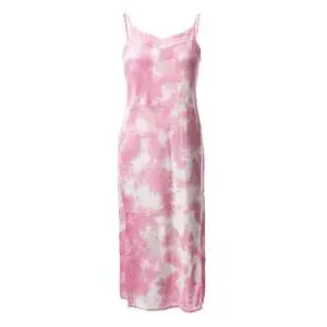 FULLY FASHIONING Zelda Midi Dress - Pink