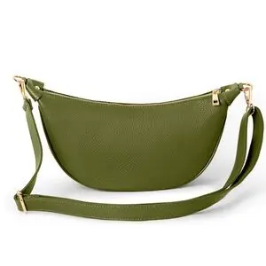BETSY & FLOSS Ambra Crossbody Waist Bag In Olive - Green
