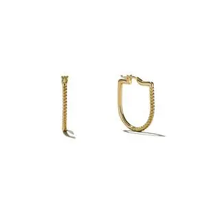 ONI Braided Everyday U-hoops - Gold