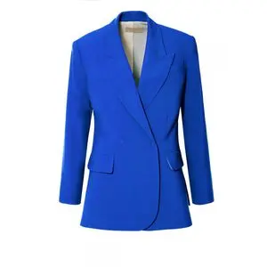 AGGI BY HALEWSKI Ramona Classic Blazer - Blue
