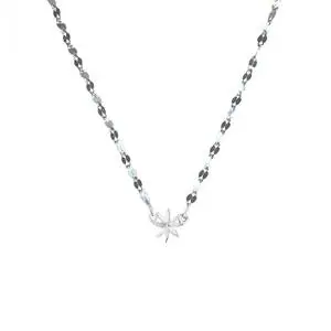 RIZE Star Anise Mirror Necklace Sterling - Silver