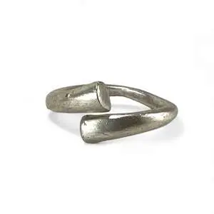 BY VIRGO Auren Antique Ring - Silver