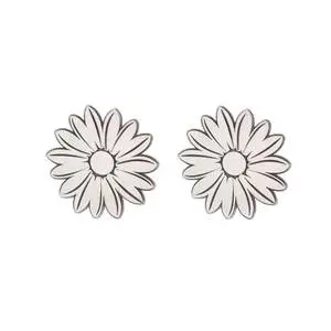 SILVER MOON Sterling Earrings – Daisy Glow - Silver