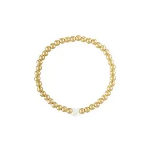 OLIVIA LE Star Pearl Bracelet - Gold
