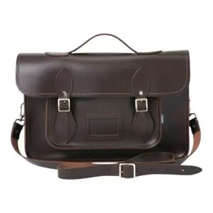 ZATCHELS Handmade Leather Backpack Satchel -dark - Brown