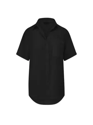 CHANGE OF SCENERY Neutrals / Michelle Shirt - Black