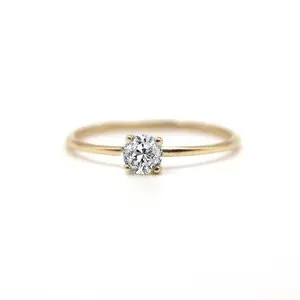 VICSTONENYC FINE JEWELRY Genuine Diamond Yellow Ring - Gold