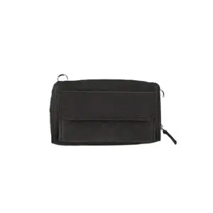 SPRINGMOONATELIER Handmade Leather Crossbody Bag - Black