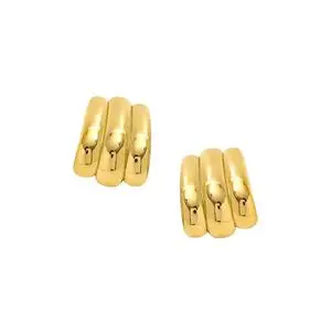 MICKEY'S GIRL En Monroe Waterproof Earrings - Gold