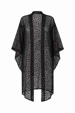 LIONESS BY TF Lacy Luxe Kimono Jacket