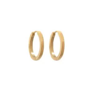 A WEATHERED PENNY Lennox Hoops - Gold