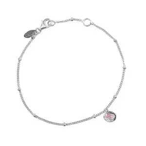 MURU October Birthstone Bracelet - Silver