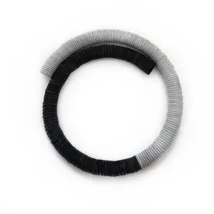 WAIWAI White Leather Choker - Black