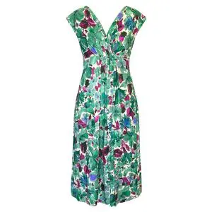 ALIE STREET LONDON Sara Midi Dress Paradise - Green