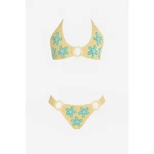 OCEANUS SWIMWEAR Mia's Marina Bikini Set Lemon - Yellow
