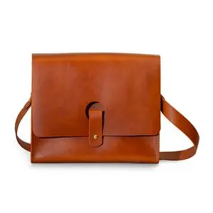 DESIGNS BY ELLE Keyhole Crossbody - Brown