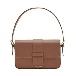 CARNEVALE Dalia Coffee Baguette Bag - Brown