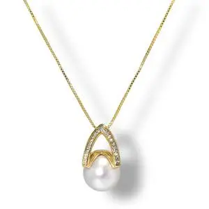 NINEMOO Arché Pearl Necklace - Gold