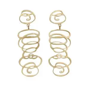 ZEWORKS Galactica Earrings - Gold