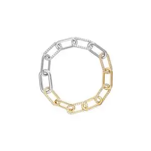 Arte Madrid Toggle Chunky Link Bracelet - Gold