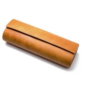 ROARCRAFT Leather Travel Watch Roll - Orange