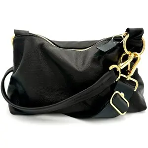 LYNN TALLERICO Lou Lou Bag In Soft Leather - Black