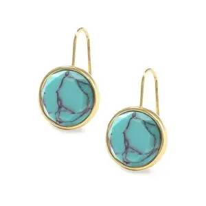 HYE JANE JEWELRY Turquoise Parsons Earrings - Blue