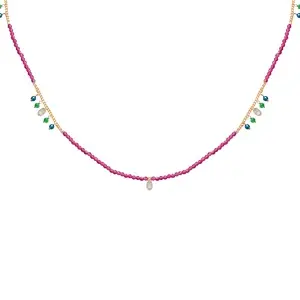 MARCIA MORAN Sirena Necklace - Red