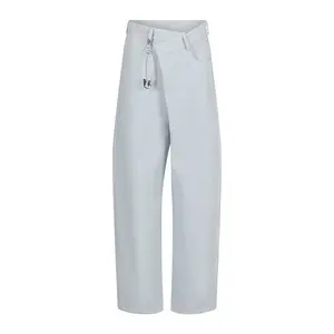 CLOTHES BY LOCKER ROOM Wide-leg Denim Pants - Blue