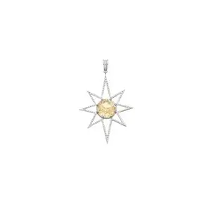 ZOË & MORGAN Sunburst Charm - Silver