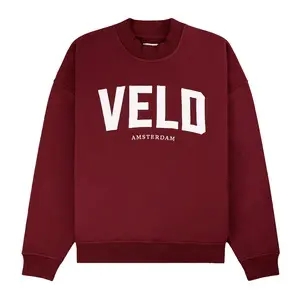 VELD Westwood Varsity Mockneck Sweatshirt - Red