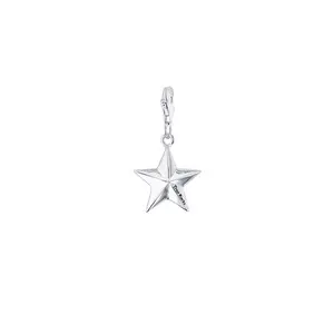 TRUE ROCKS Sterling Mini Star Charm - Silver