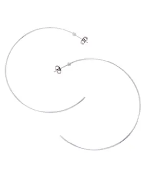 BELINDA JEWELZ Faye Bullseye Lightweight Large Hoops - Gold
