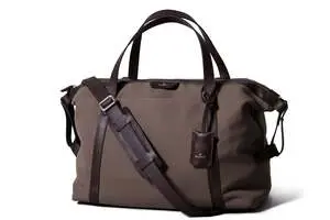 HARBER LONDON Overnight Bag Mocha - Brown