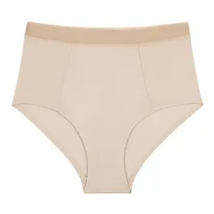 Uwila Warrior Neutrals High Waisted Soft Silk Briefs Smoke Grey - Gray