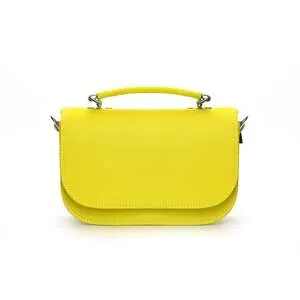 ZATCHELS Aura Handmade Leather Bag Daffodil - Yellow