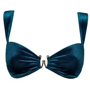 ENEZ SWIM Esmina Top Velvet - Blue