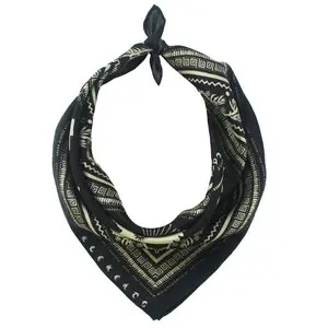 KLEMENTS Bandana Scarf Ancient Hearts - Black