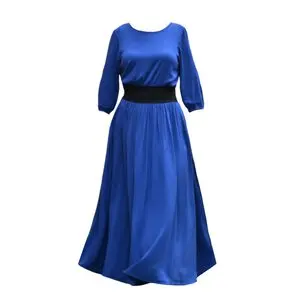 FROCK TALES Revival Midaxi Dress - Blue