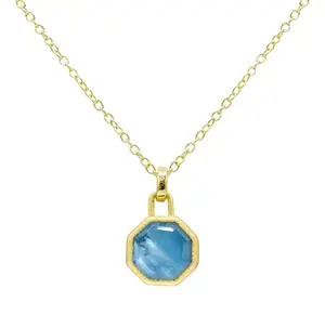 MARCIA MORAN Oakland Necklace In Tanzanite - Blue