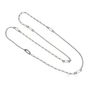 LONI PAUL JEWELRY Delicate Long Layering Necklace - Silver