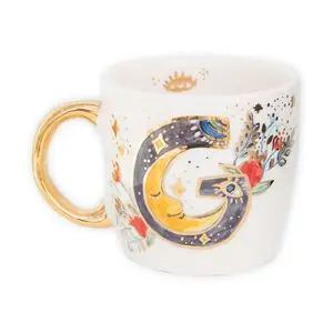 SHERIE BOUTIK G Joy Alphabet Mug Sb X Wb - Yellow