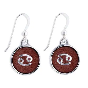 N'damus London Embossed Earrings